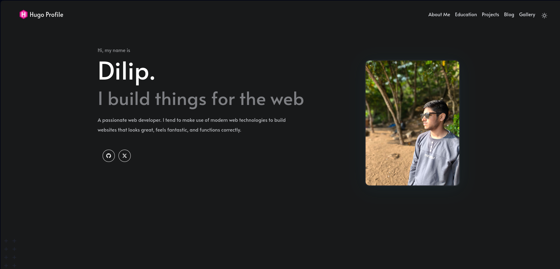 HUGO PROFILE | dilip's Profile